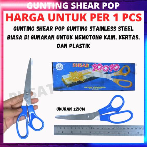 Jual gunting han kwang(korea)/shear pop gunting kain/kertas - SHEARPOP ...