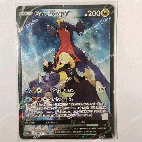 Jual Garchomp V CSR - Pokemon TCG Indonesia - Kab. Situbondo - PokeMoen ...