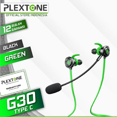 Jual Plextone G30 type C with Mic Stereo Bass Gaming Hammerhead ...