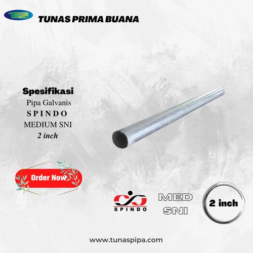 Jual Pipa Galvanis Spindo Size 2 Inch Medium SNI - Jakarta Pusat ...