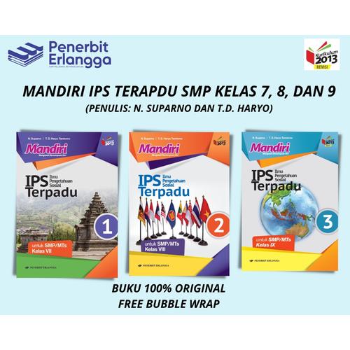 Promo MANDIRI IPS TERPADU SMP/MTS KELAS 7 8 9 K13N - KELAS 7 - Jakarta Timur - Penerbit Erlangga ...