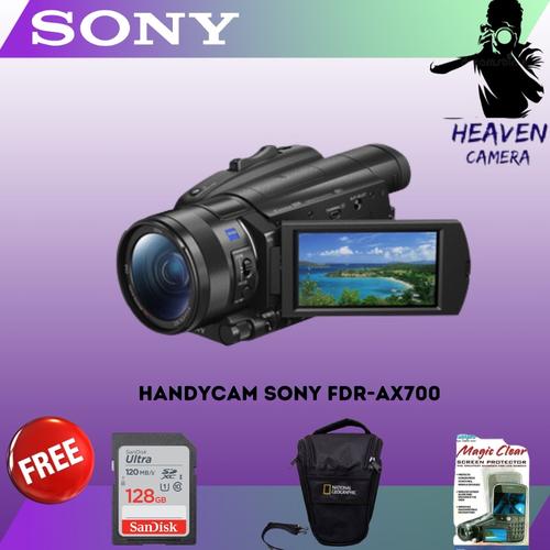 Jual CAMCORDER SONY FDR-AX700 4K HDR - PAKET STANDARD - Jakarta Barat ...