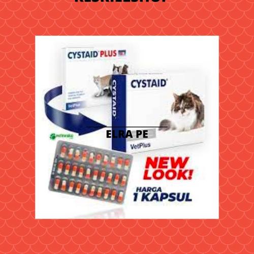 Jual cystaid plus kucing, obat susah kencing - per tablet - Kota Depok ...