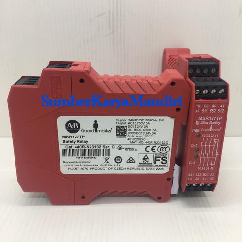 Jual Allen Bradley Safety Relay MSR127TP 24VAC/DC - Jakarta Barat ...