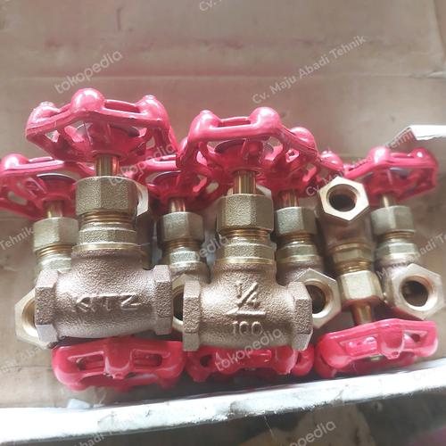 Jual GLOBE VALVE KITZ 1/4" INCH 100 WOG - Jakarta Pusat - Cv. Maju ...