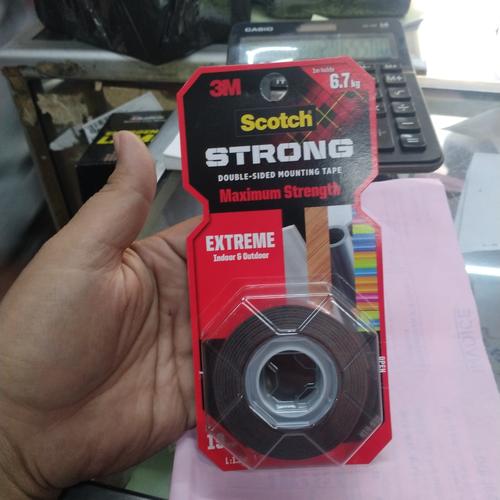 Jual double -sided 3m mounting tape maximum strength extreme 6,7 kg ...