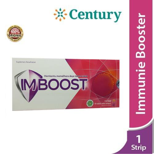 Jual IMBOOST TABLET 1 STRIP ISI 10 KAPLET / SUPLEMEN DAYA TAHAN TUBUH ...