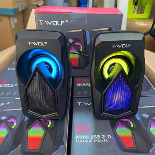 Jual SPEAKER GAMING T-WOLF S11 RGB SUARA BAGUS TWOLF SPEAKER LE - Kota ...