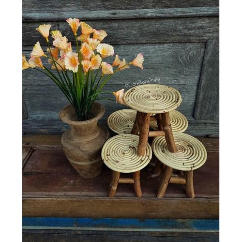 Jual Meja Mini Rotan Rattan Stool Newborn Photography Props - Kab ...