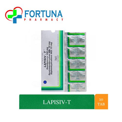 Jual Lapisiv T Strip Isi 10 Tablet - Obat Batuk Kering dan Berdahak ...