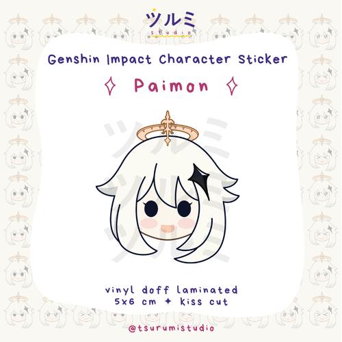 Jual Genshin Impact Character Sticker: Paimon - Happy Paimon - Kota ...