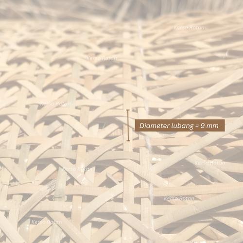 Jual Lembaran Rotan/Webbing Kembang Tanjung 150 cm Diameter 9 mm - 30 x ...