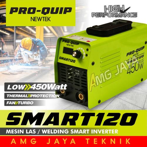 Jual MESIN LAS LISTRIK PROQUIP SMART 120 WELDING SMART INVERTER 450WAT ...