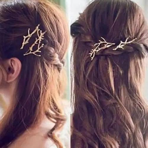 Jual Jepit / Jepitan / Pin / Jepit Rambut Wanita Pesta Emas Cantik ...
