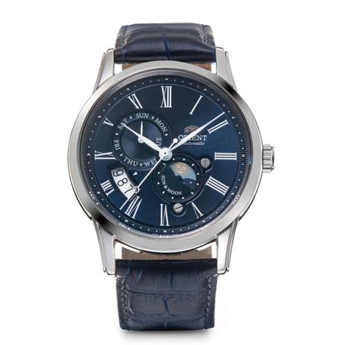 Jual Orient Classic Sun Moon Roman Blue Dial RN-AK0004L automatic JDM ...