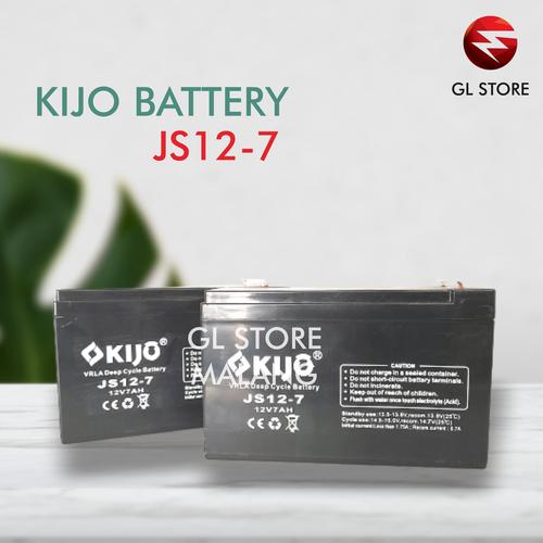 Jual AKI BATTERY VRLA KIJO 12V 7AH DEEPCYCLE - UPS, SOLAR CELL, DLL ...