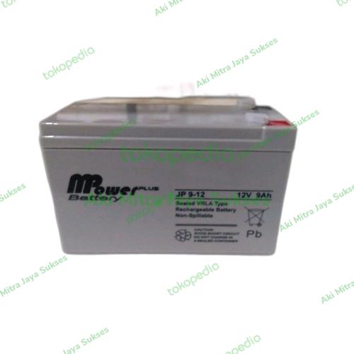 Jual JP 9-12 - 12V 9AH - BATTERY MPOWER PLUS SERIES - Kota Tangerang - PUSAT AKI MITRA | Tokopedia