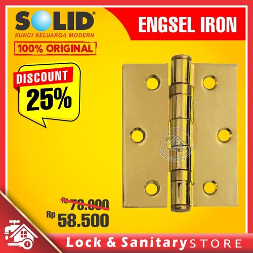Jual Engsel solid EK 01 3x2.5x2.5mm 2 BB GP - Kota Surabaya - Lock ...
