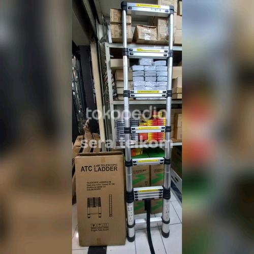 Jual tangga teleskopik 4.4m single ladder - Jakarta Pusat - sera telkom ...
