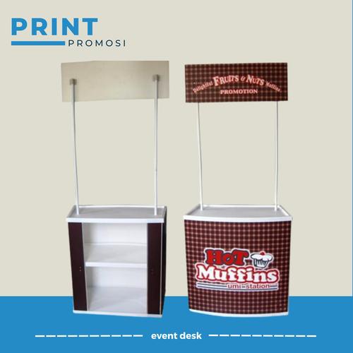 Jual Event Desk + Cetak Gambar | Cetak Event Desk | Meja Promosi ...