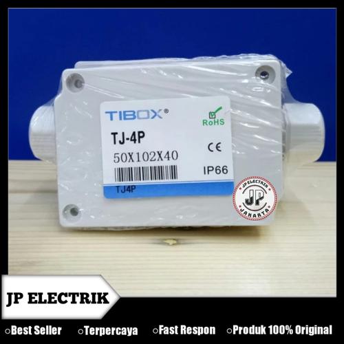 Jual Tibox Junction Box Panel ABS 50x102x40 mm Include 4 Terminal ...