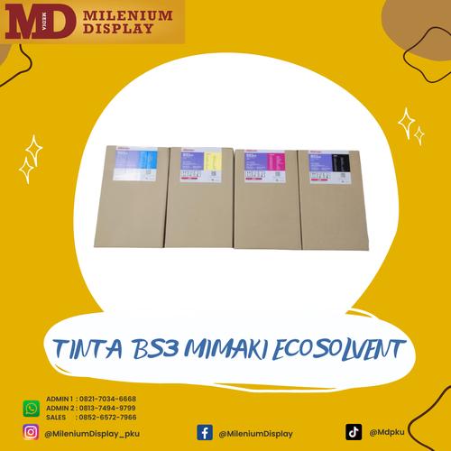 Jual TINTA BS3 MIMAKI ECOSOLVENT - CYAN - Kota Pekanbaru - Milenium ...