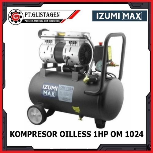 Jual Mesin Kompresor Angin Listrik Oilles Silent 1HP 24L NLG Max OM 1024 - Kota Semarang ...