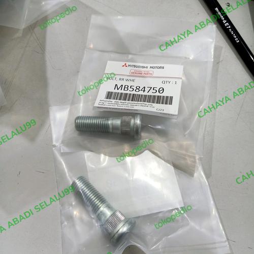 Jual hub bolt baut roda l200 Pajero sport Triton xpander OEM mb584750 ...