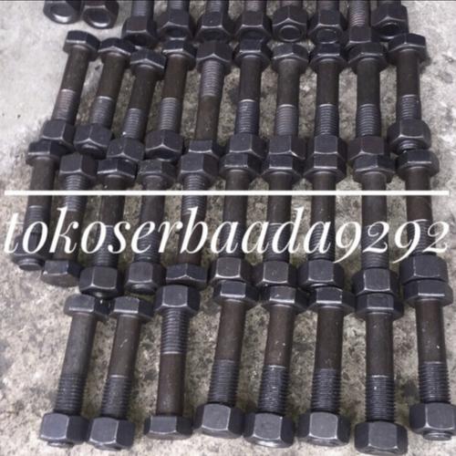 Jual Mur Baut hitam baja 3/8 x 4" inch besi - Jakarta Pusat ...