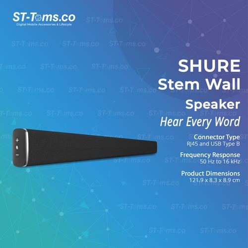 Promo Shure Stem Wall Mount Array Speakerphone For Meeting Conferencing ...