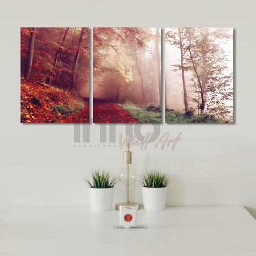 Jual Poster Landscape Pemandangan Alam Hutan Berkabut Aesthetic LAND ...
