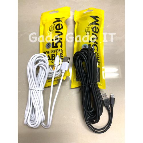 Jual SATOO Five M Cable/Kabel Micro USB High Speed Charge (5 Meter) - Hitam - Jakarta Pusat ...