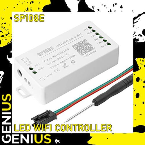 Jual SP108E LED WIFI Controller for LED Strip Addressable WS2811 WS2812 ...