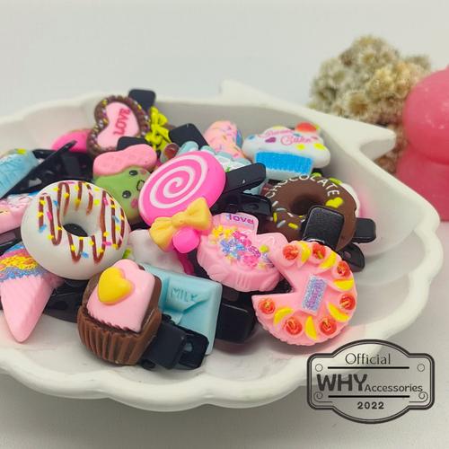 Jual Jepit Rambut Mini Hitam Anak Dewasa Motif Karakter Lucu Imut ...