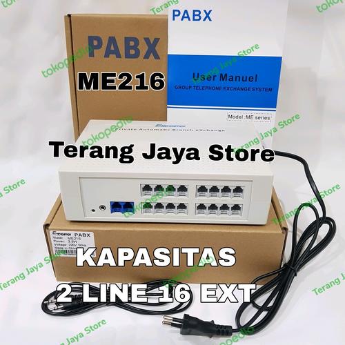 Jual Pabx Excelltel ME216 Pabx ME216 Excelltel Pabx 2 Line 16 Ext PBX ...
