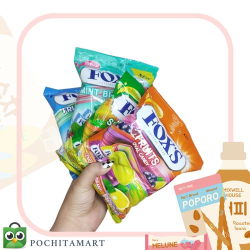 Jual Fox's Permen Buah Buahan/ Fox's fruity candy pouch 125gr - Fruits ...
