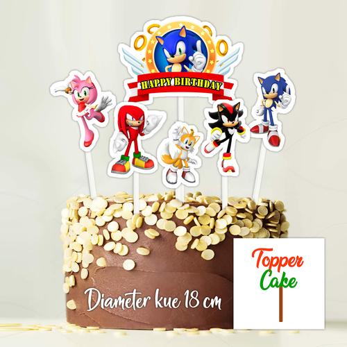 Jual Topper Cake Sonic / Hiasan kue ulang tahun - Kab. Bandung Barat ...