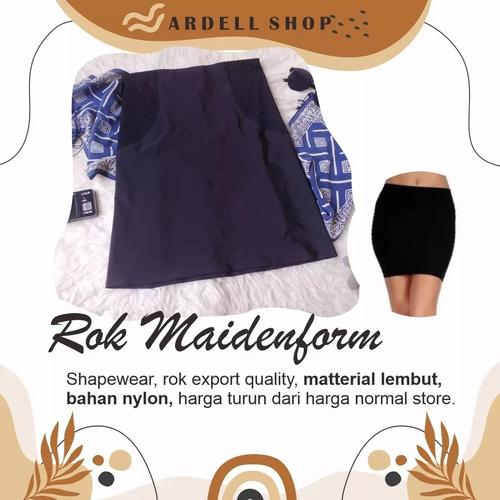 Jual RKS02 UNDER DRESSES SHAPEWEAR BAWAHAN MINI ROK SPAN SHAPING WANITA ...