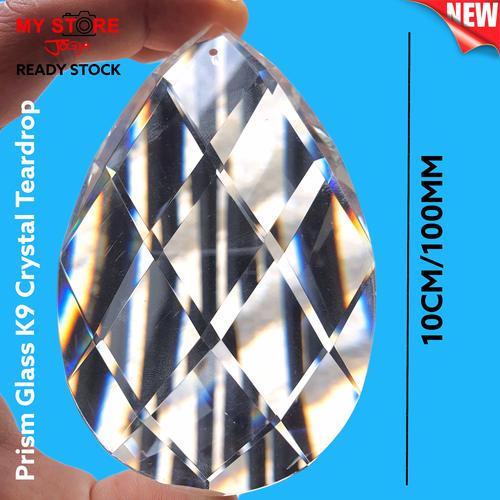 Jual Kaca prisma kaleidoscope teardrop oval K9 jumbo 100mm 10cm effect ...