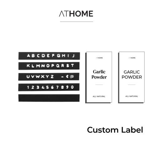 Jual Custom Label 1 for Jars, Containers, etc - Embossed Label ...