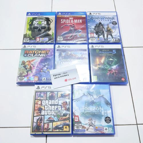 Jual ps4 ps5 cod modern warfare 2 cod mw ii ratchet and Clank Gow Spiderman - Horizon Forbide ...