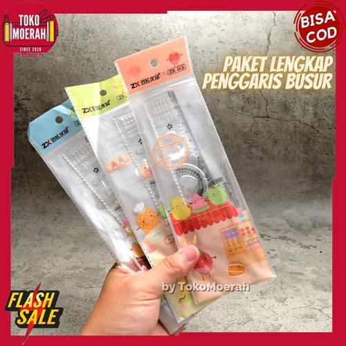 Jual 1 SET PENGGARIS LENGKAP BUSUR SUDUT UKUR PENGGARIS MURAH UNIK COD ...
