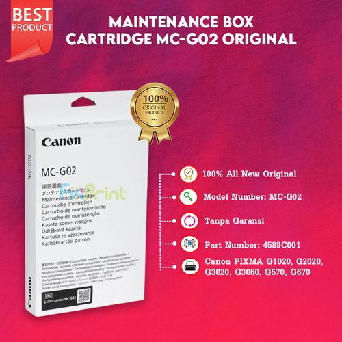 Jual Maintenance Cartridge MC-G02 Busa Canon G1020 G2020 G3020 G3060 G4020 - Jakarta Pusat ...
