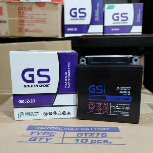 Promo Aki Motor Supra Fit New / Lama, Supra 100cc GS GM5Z-3B MF Aki Kering - Kota Bekasi ...