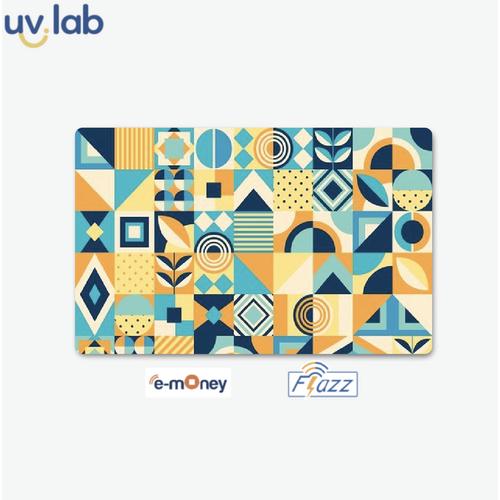 Jual Custom UVLab Kartu eMoney Lucu Cetak eTol Mandiri Card Flazz ...