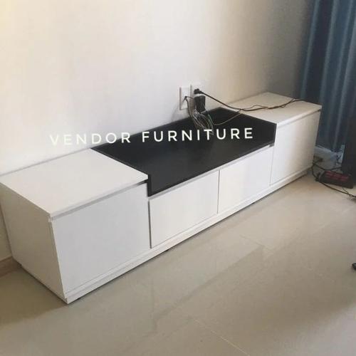 Jual Meja TV Industrial Minimalis HPL Interior Home Furniture Interior ...