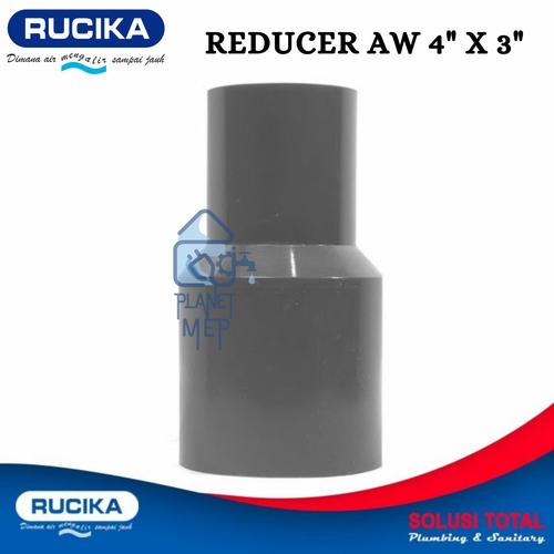 Jual RUCIKA Reducer AW 4" x 3" PVC / Vlok Sock PVC - Kota Denpasar ...