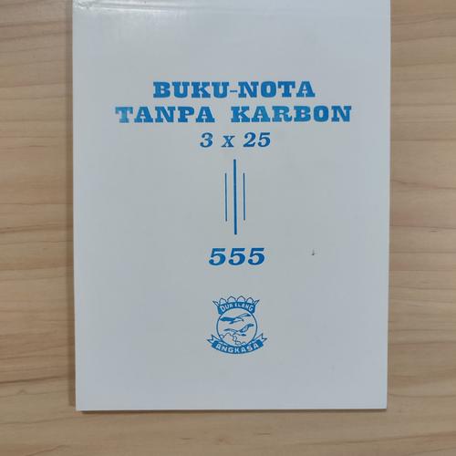 Jual BUKU NOTA TANPA KARBON NCR 3PLY X 25 LEMBAR 555 - Kota Surabaya ...