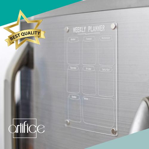 Jual Monthly & Weekly Planner One Side Custom Akrilik - Weekly, A5 ...