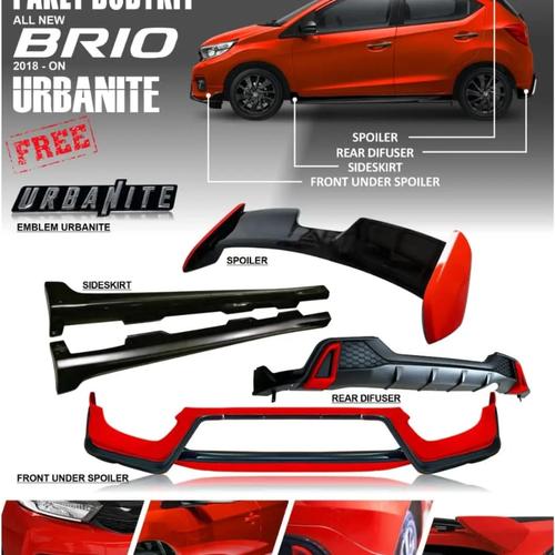 Jual paket Bodykit all new Brio - Jakarta Pusat - tasya aksesoris mobil ...
